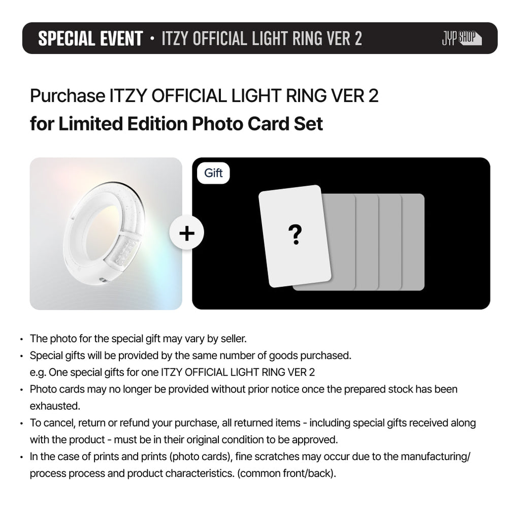 [JYP Shop] ITZY - OFFICIAL LIGHT RING VER 2 – KYYO