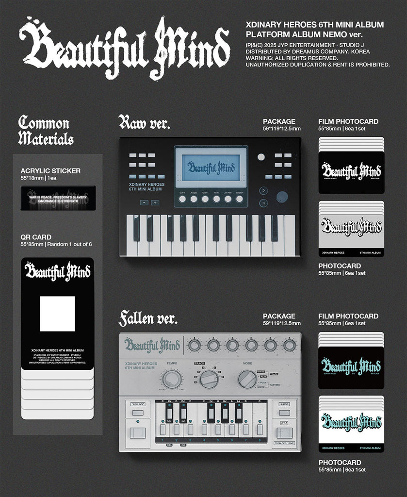 Xdinary Heroes - Beautiful Mind (Platform ver.) – KYYO