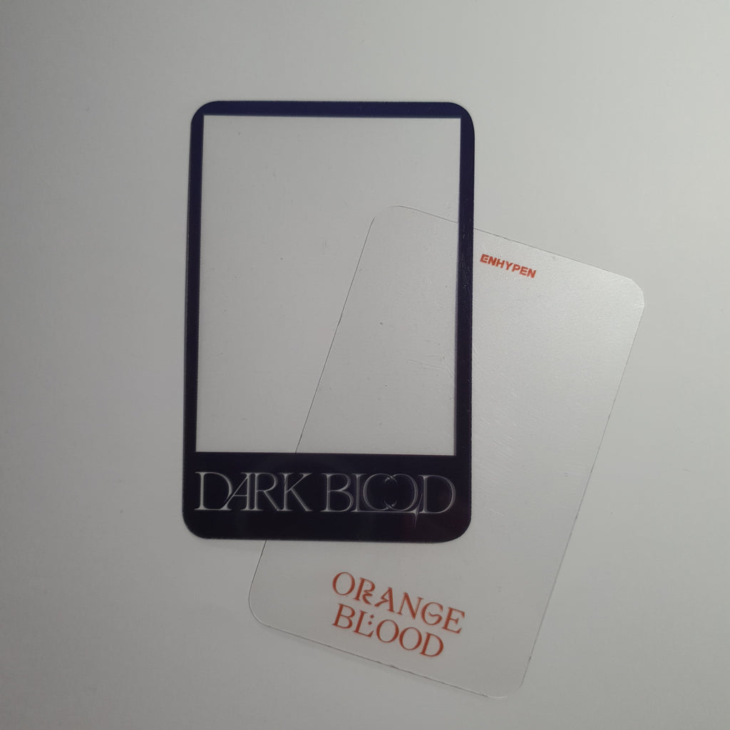 ENHYPEN Set of 2 transparent Frame Photocard – KYYO