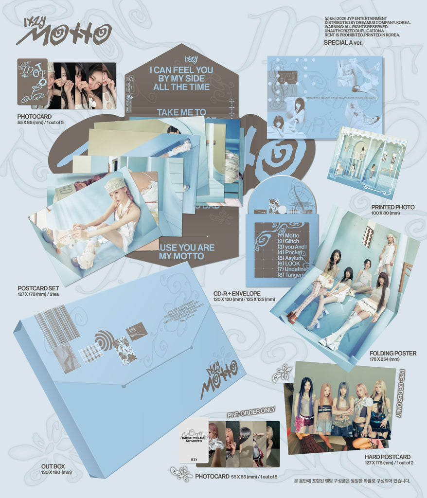 [PREORDER] : ITZY - Motto (SPECIAL Ver.) – KYYO