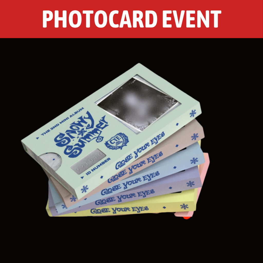 [PREORDER] : [PHOTOCARD EVENT] CLOSE YOUR EYES - Snowy Summer (ID Card ...