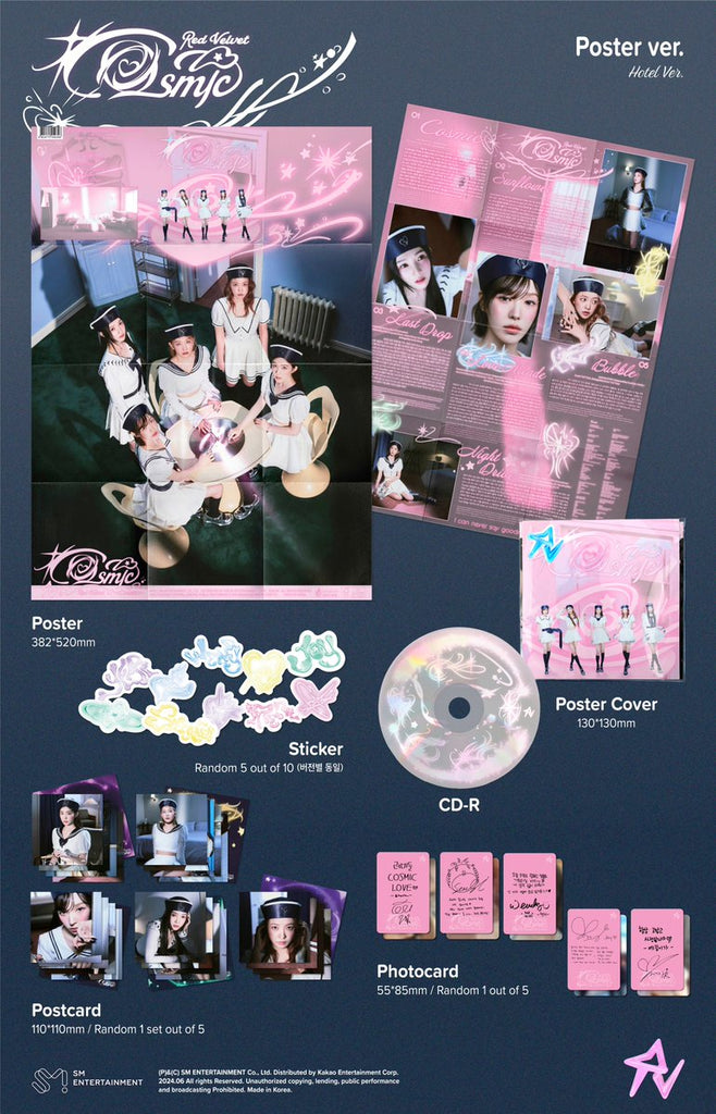 RED VELVET - COSMIC (Poster Ver.) – KYYO
