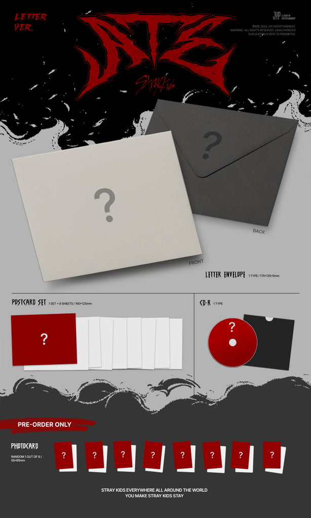 STRAY KIDS - ATE (LETTER ver.) – KYYO