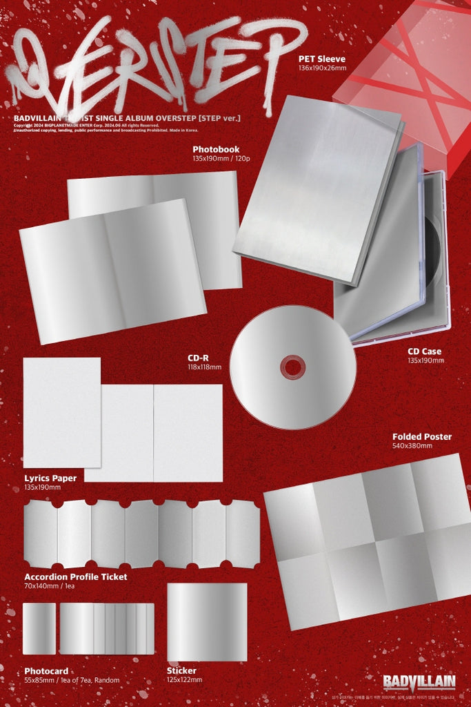 BADVILLAIN - OVERSTEP – KYYO