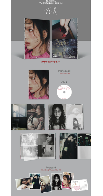TAEYEON - 5TH MINI ALBUM - To. X - (Myself Version) – KYYO