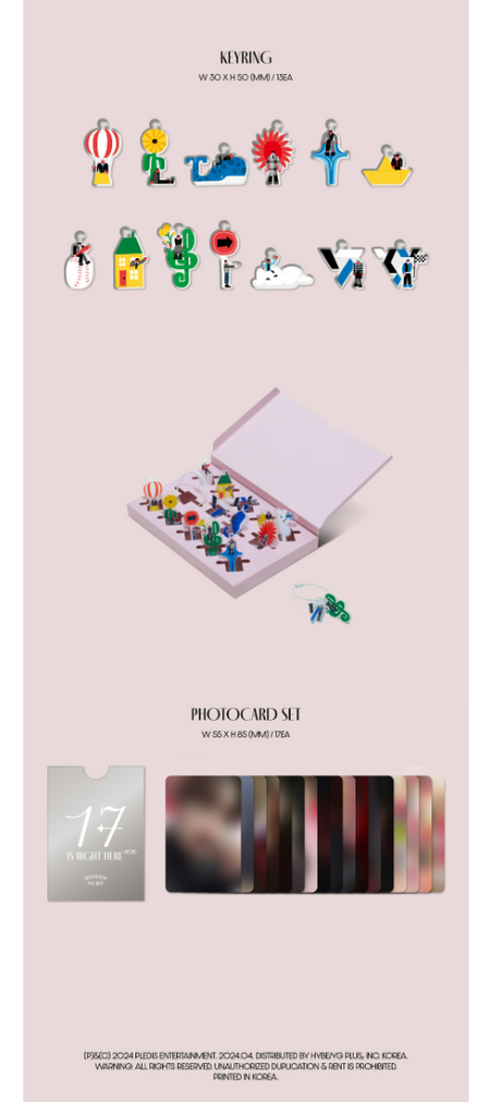 SEVENTEEN - SEVENTEEN BEST ALBUM '17 IS RIGHT HERE' (Deluxe ver.) – KYYO