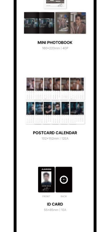 AARON (NU'EST) - 2024 SEASON'S GREETINGS – KYYO
