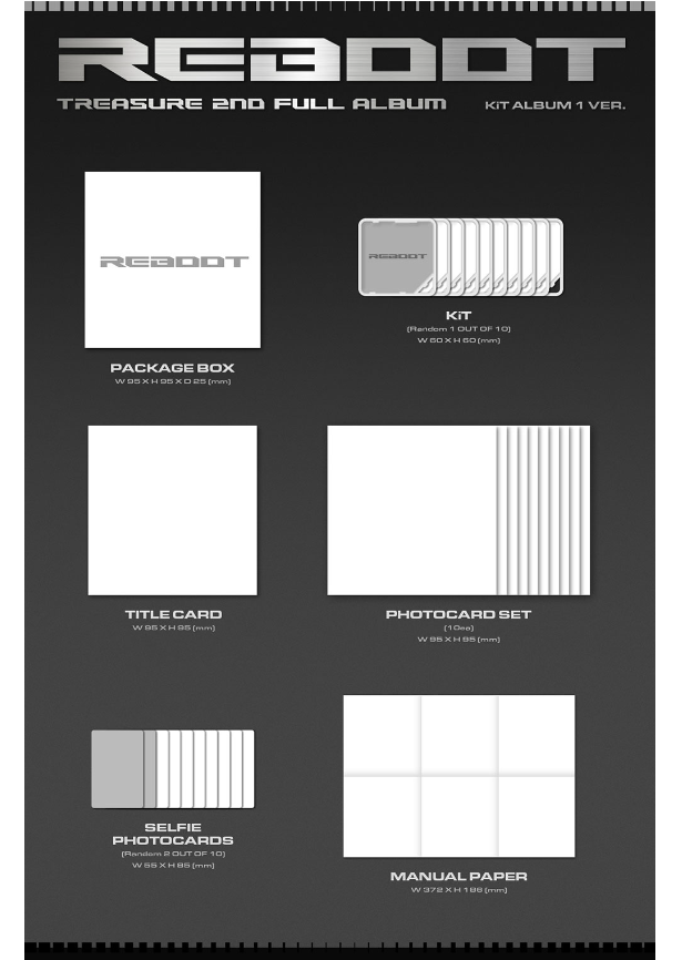 TREASURE - REBOOT (KiT Album) – KYYO