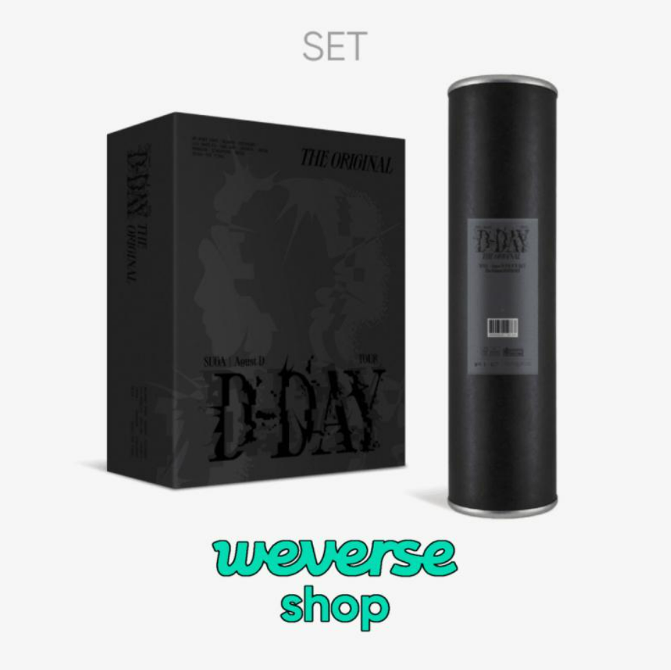SUGA (BTS) - Agust D TOUR 'D-DAY' The Original SET + WEVERSE GIFTS * – KYYO