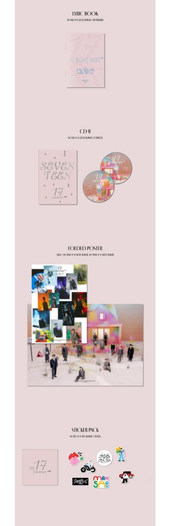 SEVENTEEN - SEVENTEEN BEST ALBUM '17 IS RIGHT HERE' (Deluxe ver.) – KYYO