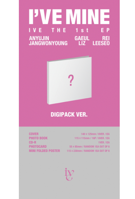 IVE - I'VE MINE (Digipack Ver.) – KYYO