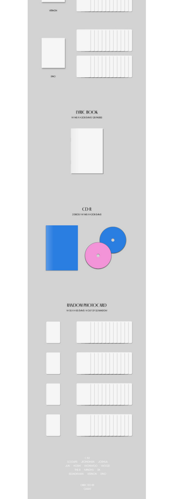 SEVENTEEN - SEVENTEEN BEST ALBUM '17 IS RIGHT HERE' (DEAR Ver.) – KYYO