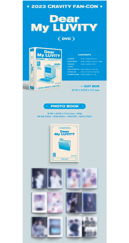 CRAVITY - 2023 CRAVITY FAN CON : Dear My LUVITY (DVD) – KYYO