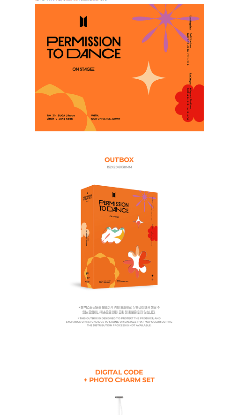 BTS - BTS PERMISSION TO DANCE ON STAGE in THE US (Digital Code) – KYYO