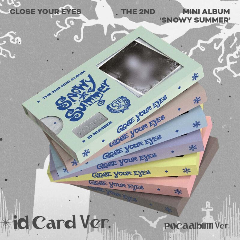 CLOSE YOUR EYES - Snowy Summer (ID Card ver.) – KYYO