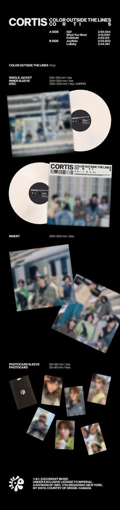 CORTIS - COLOR OUTSIDE THE LINES (Vinyl) – KYYO