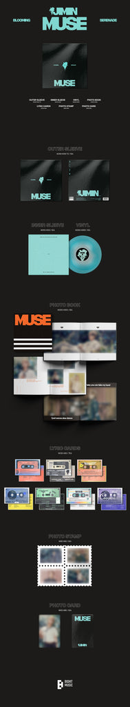 [PREORDER] : JIMIN (BTS) - MUSE (LP) – KYYO