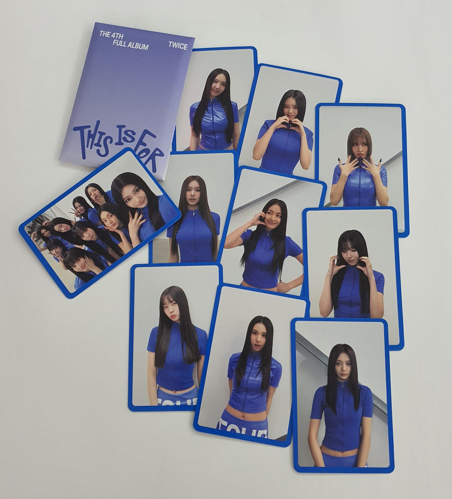 TWICE - THIS IS FOR Set of 10 Photocards – KYYO