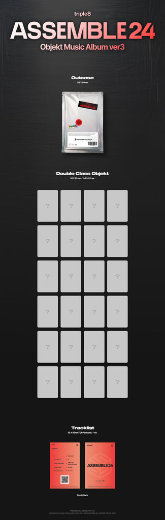 tripleS - ASSEMBLE24 (Objekt Music Album Ver.3) – KYYO