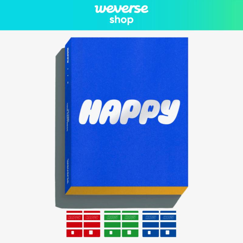 JIN (BTS) - HAPPY (Weverse Albums ver.) + WEVERSE GIFT * – KYYO