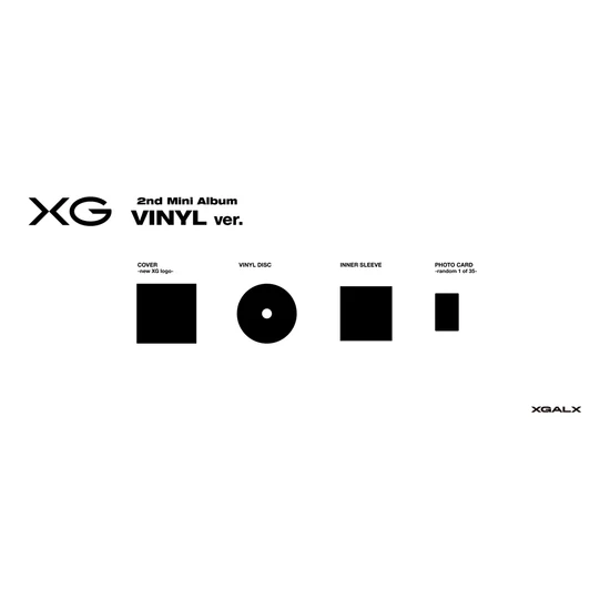 XG - 2nd Mini Album (VINYL Ver.) – KYYO