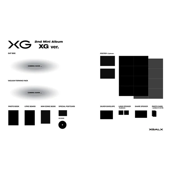 XG - 2nd Mini Album (XG Ver.) – KYYO