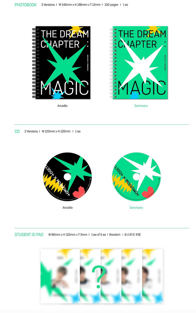 TXT (투모로우바이투게더) THE DREAM CHAPTER - MAGIC (Korean Edition) – KYYO