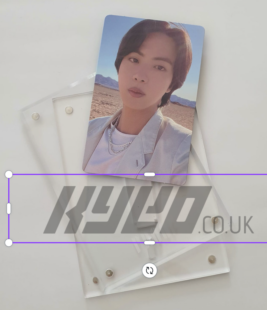 BTS PROOF WEVERSE PHOTOCARD + ACRYLIC FRAME – KYYO