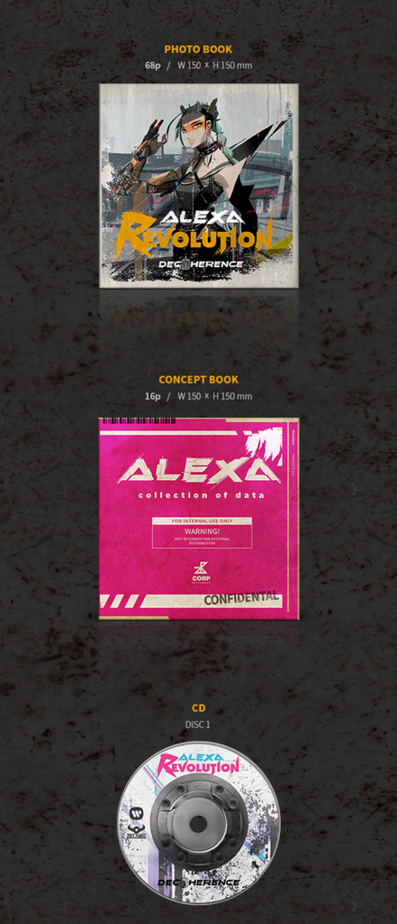 AleXa - Mini Album Vol. 2 : Decoherence (Korean Edition) – KYYO