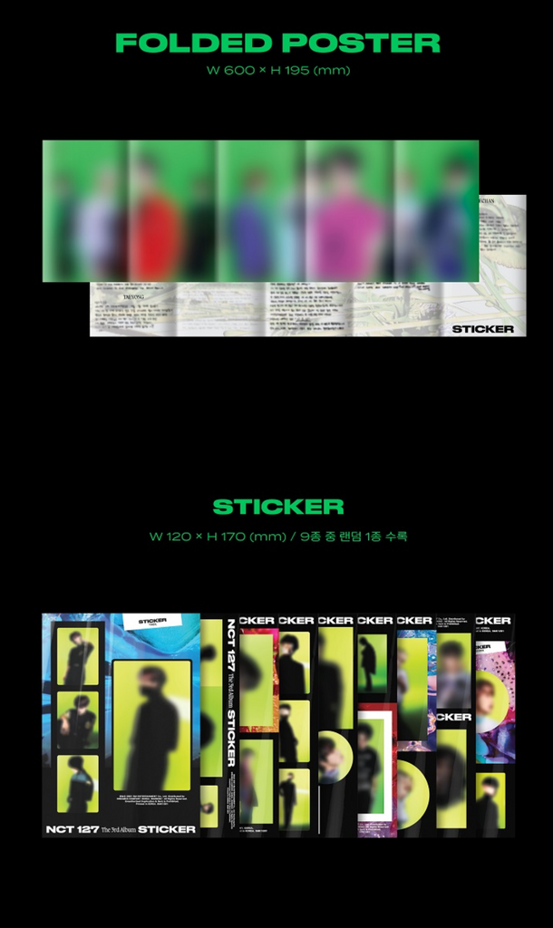 NCT 127 - Album Vol. 3 : STICKER (STICKY VERSION) – KYYO
