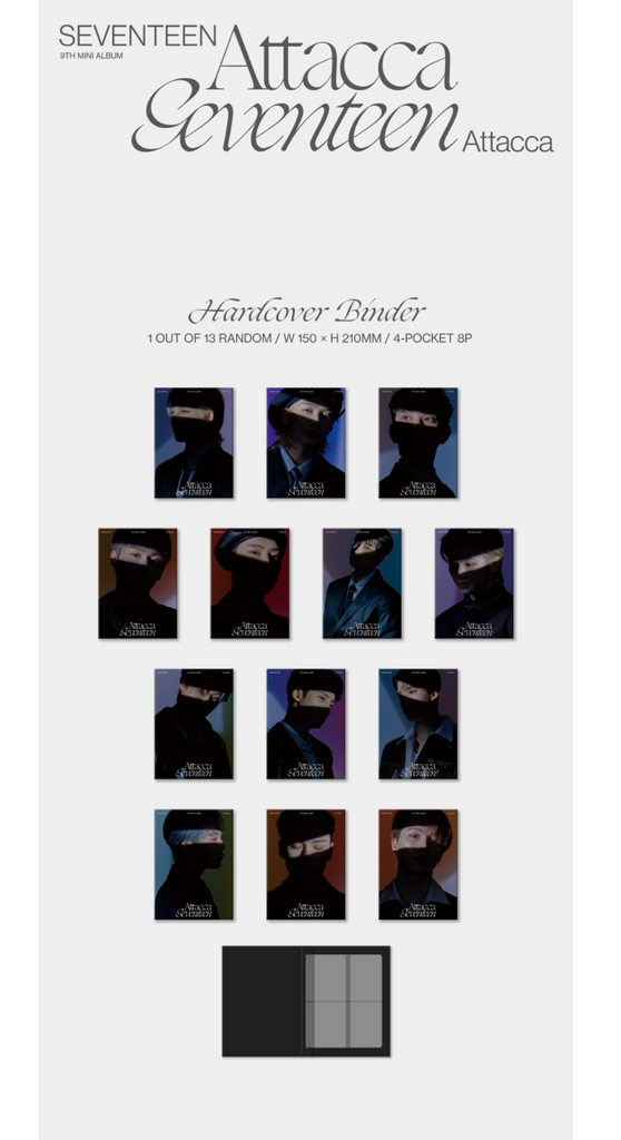 SEVENTEEN - ATTACCA (Album vol.9) (version CARAT) (Korean Edition) RAN ...