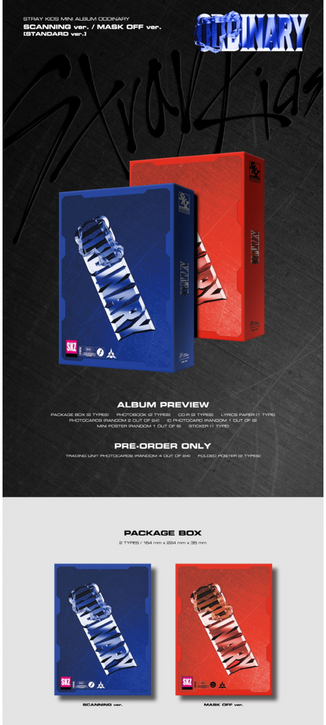 STRAY KIDS - ODDINARY - STANDARD VERSION – KYYO