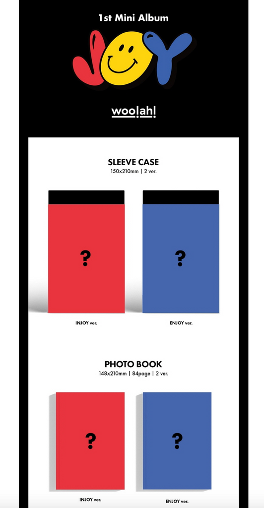 Woo!Ah! - JOY (1st Mini Album) – KYYO