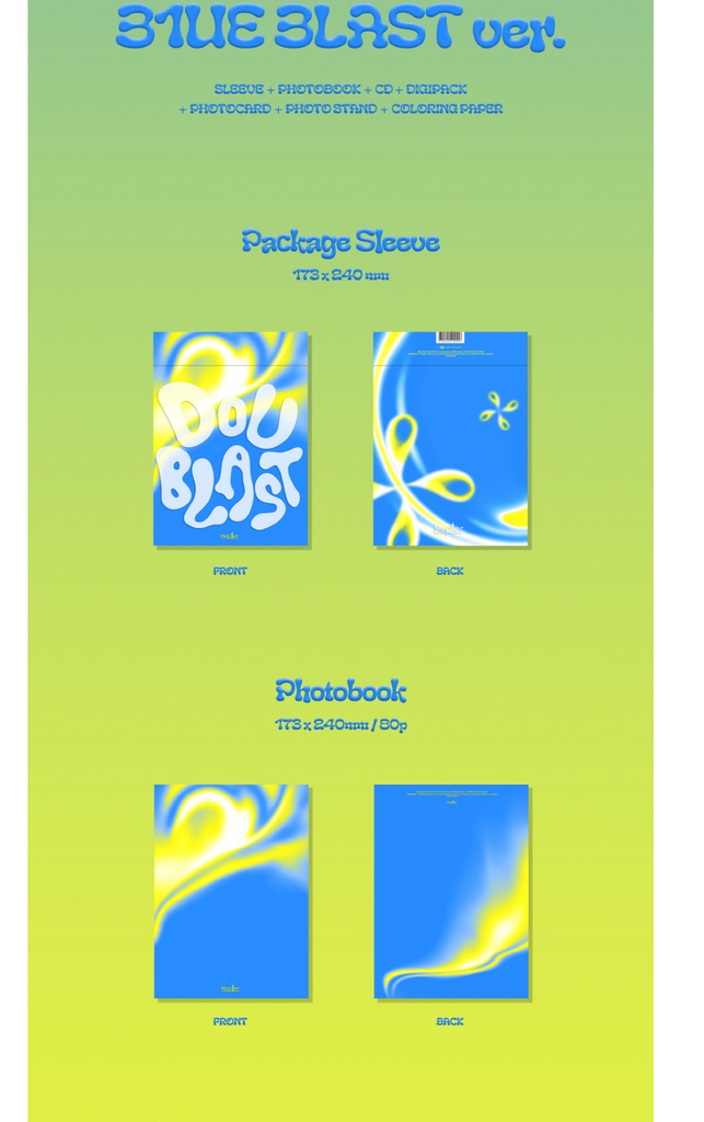 KEP1ER - 2ND MINI ALBUM - DOUBLAST – KYYO