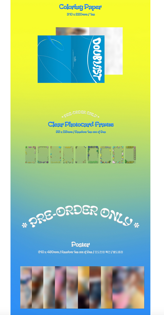 KEP1ER - 2ND MINI ALBUM - DOUBLAST – KYYO