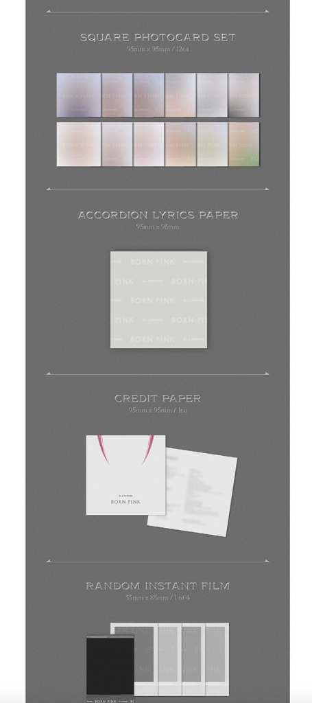 BLACKPINK - BORN PINK (KIT Album) – KYYO
