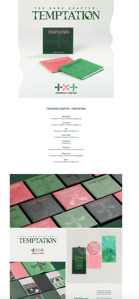 TXT - THE NAME CHAPTER : TEMPTATION – KYYO