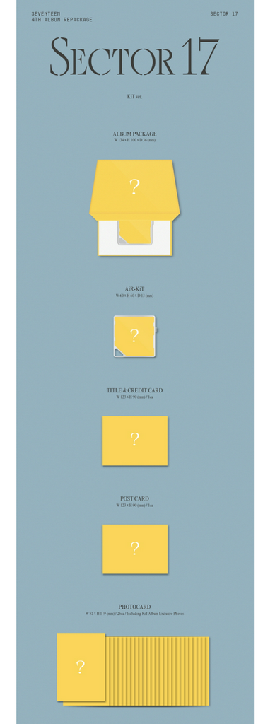 SEVENTEEN - Sector 17 (KiT Version) – KYYO