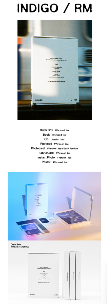 RM - INDIGO (Book Edition) – KYYO