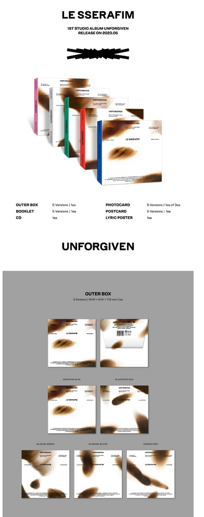 LE SSERAFIM - UNFORGIVEN (Compact version) – KYYO