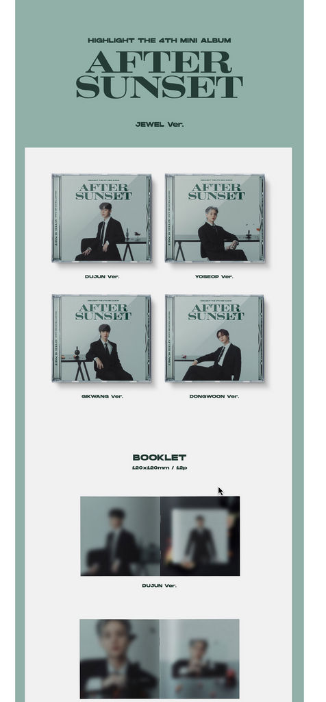 HIGHLIGHT - AFTER SUNSET (JEWEL CASE) – KYYO