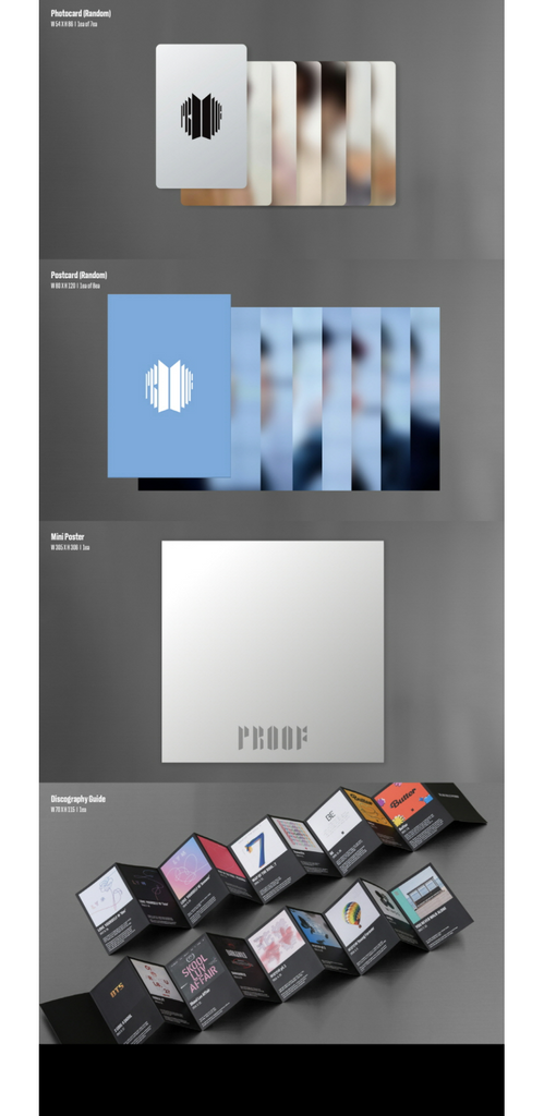 BTS - PROOF (Standard Edition) + WEVERSE GIFT * – KYYO