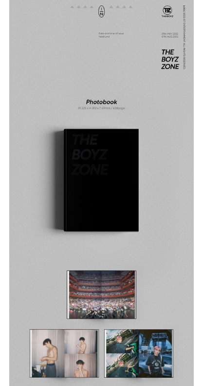 THE BOYZ - THE BOYZ ZONE (Tour Photobook) – KYYO
