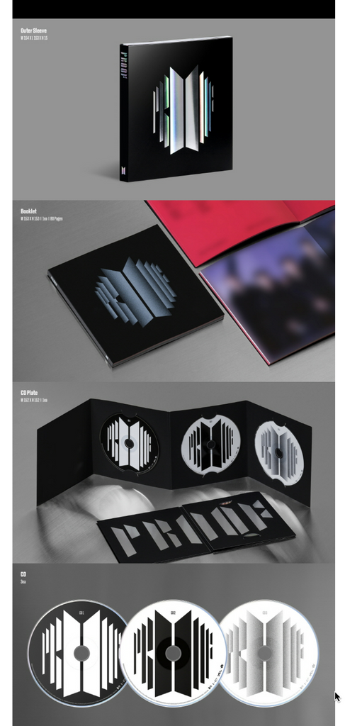 [PREORDER] : BTS - PROOF (Standard + Compact : Set Edition) + WEVERSE ...