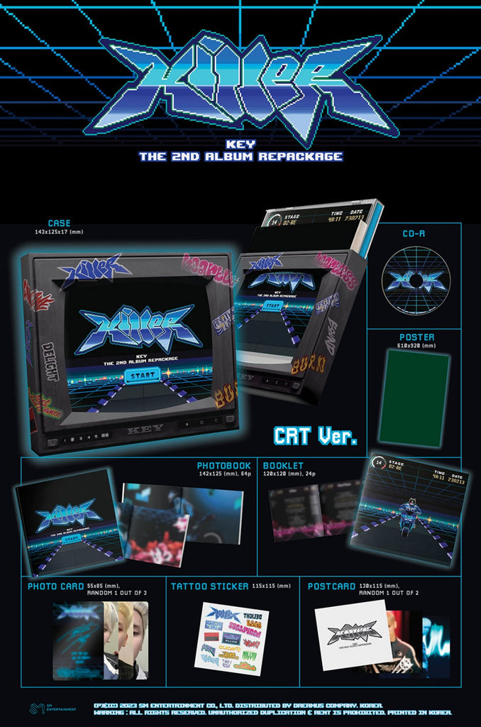 KEY - KILLER (CRT / Box Ver.) – KYYO