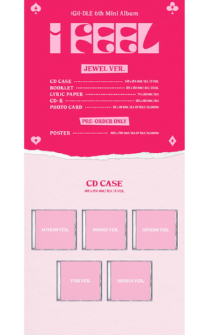 (G)I-DLE - I FEEL (Jewel ver.) – KYYO